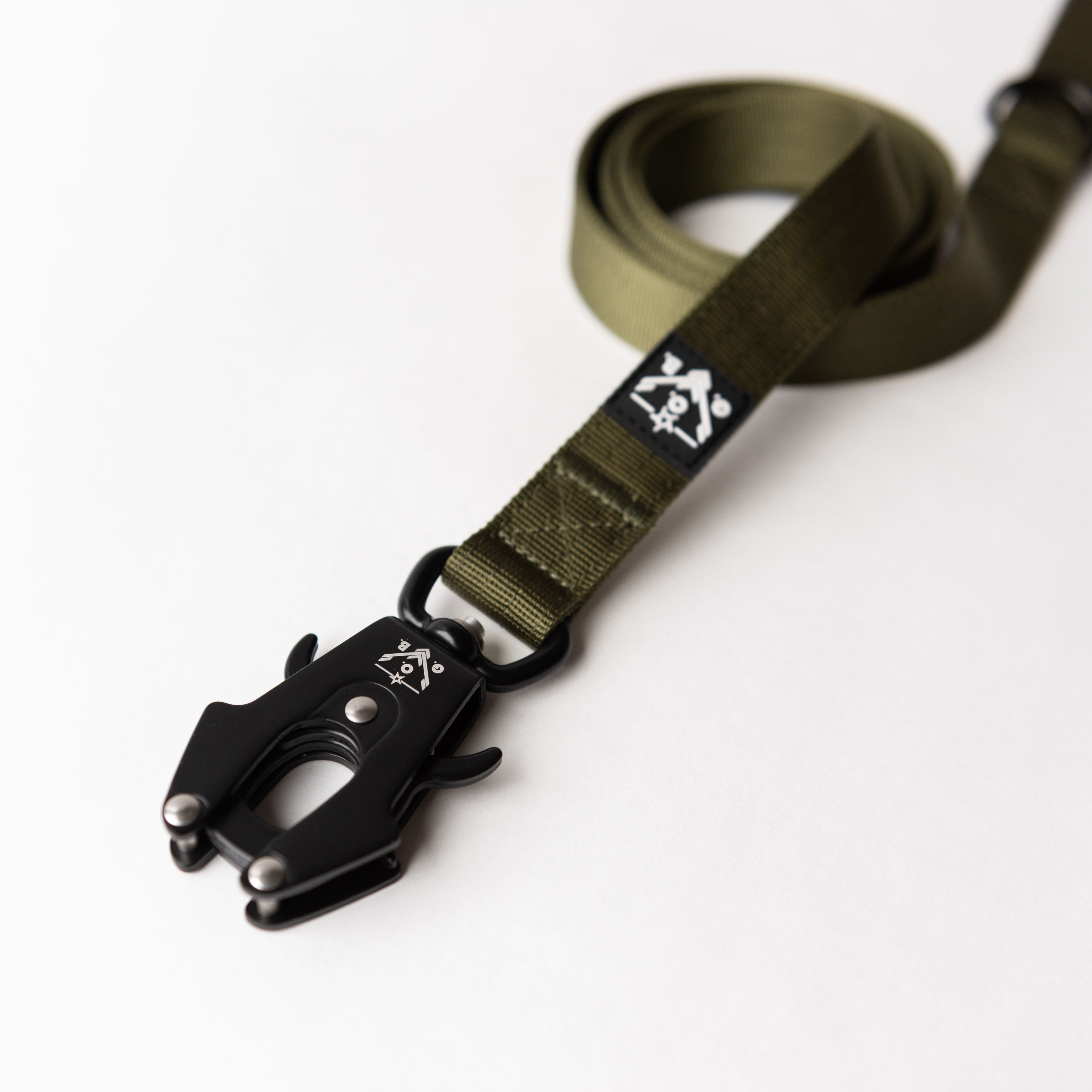 Operation Good Boy Tactical Leash, for Large and Medium Dogs, Green ...