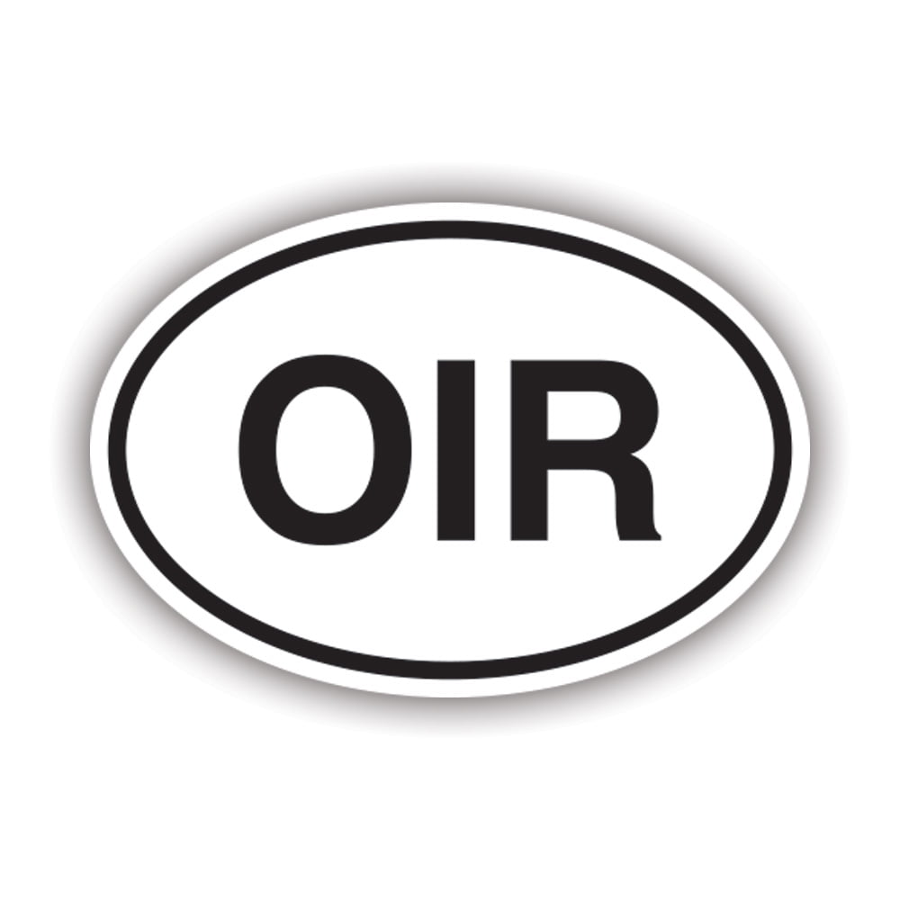 Operation Inherent Resolve OIR Sticker Decal - Self Adhesive Vinyl ...