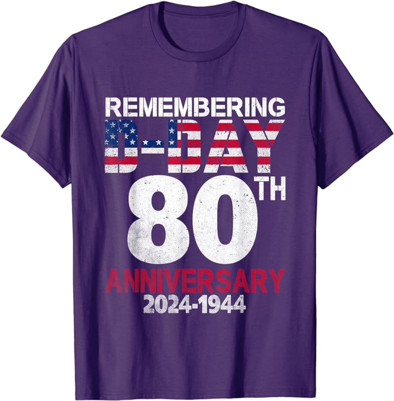 Operation Overlord 1944 D-Day 80th Anniversary Normandy T-Shirt ...