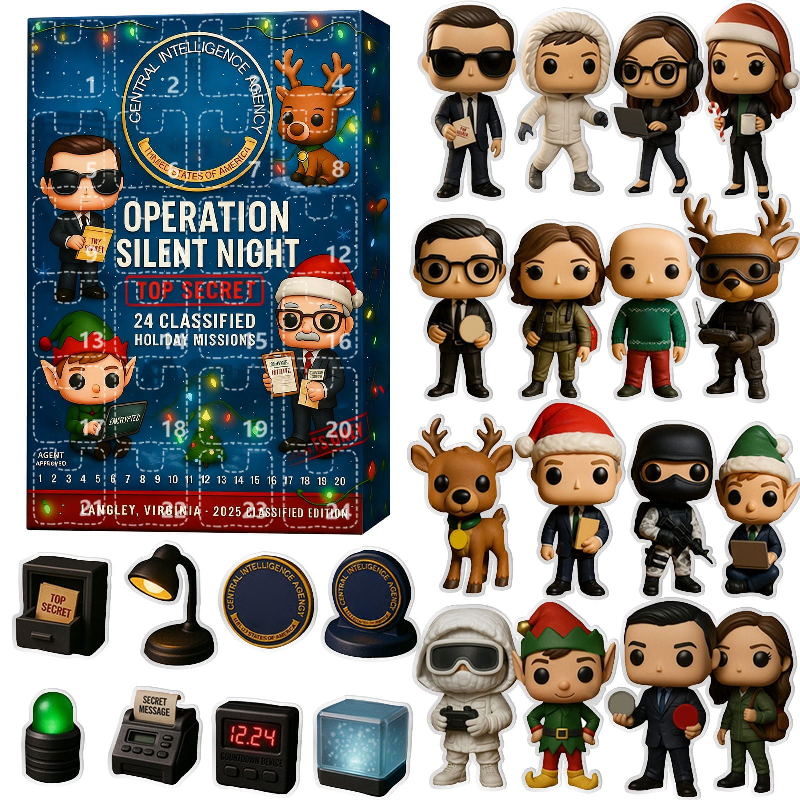 Operation Silent Night Advent Calendar 2025, 24 Days Advent Calendar ...