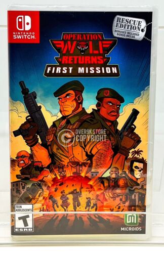 Operation Wolf Returns First Mission - Rescue Edition - Nintendo Switch ...