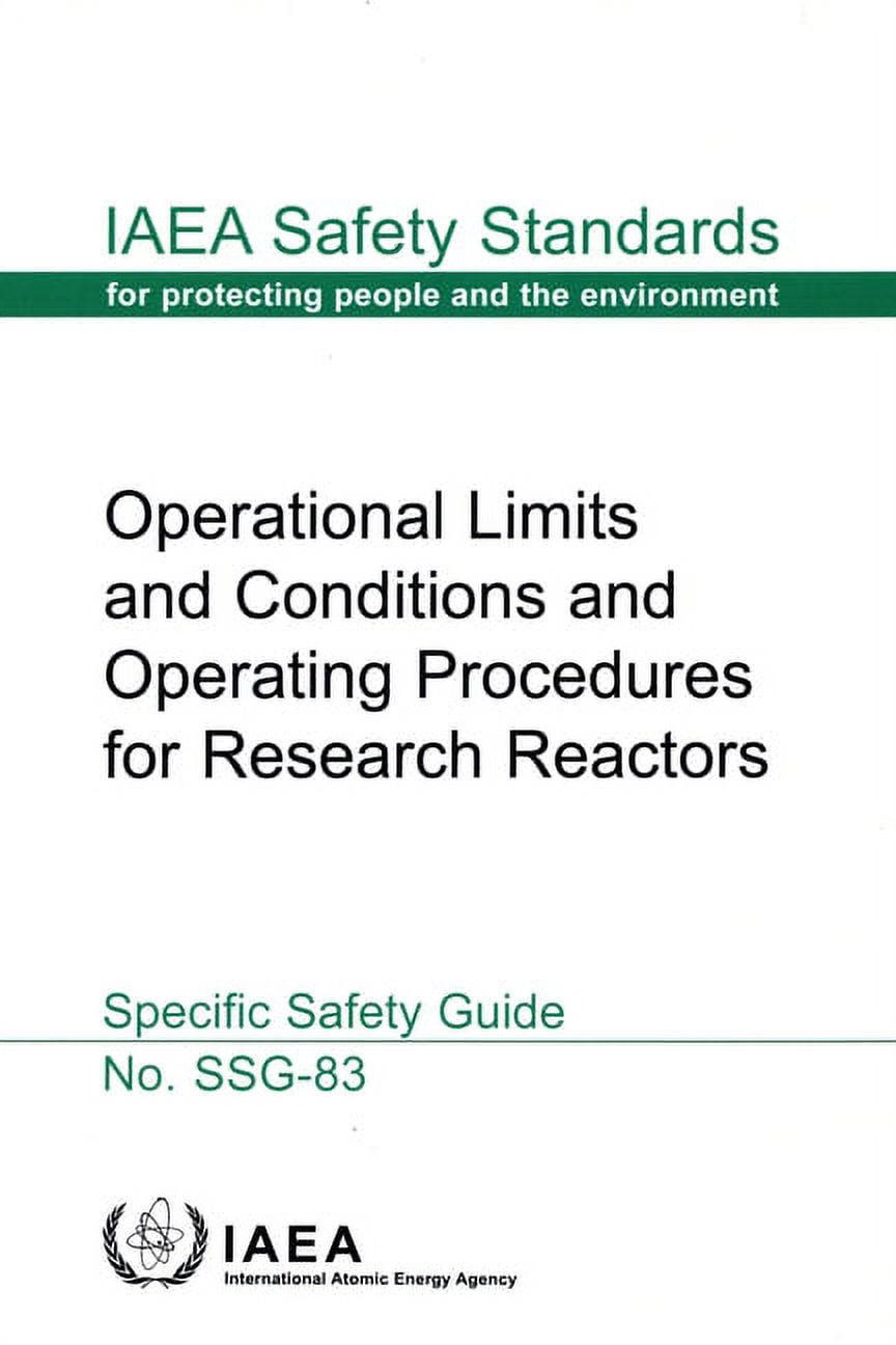 Operational Limits and Conditions and Operating Procedures for Research ...