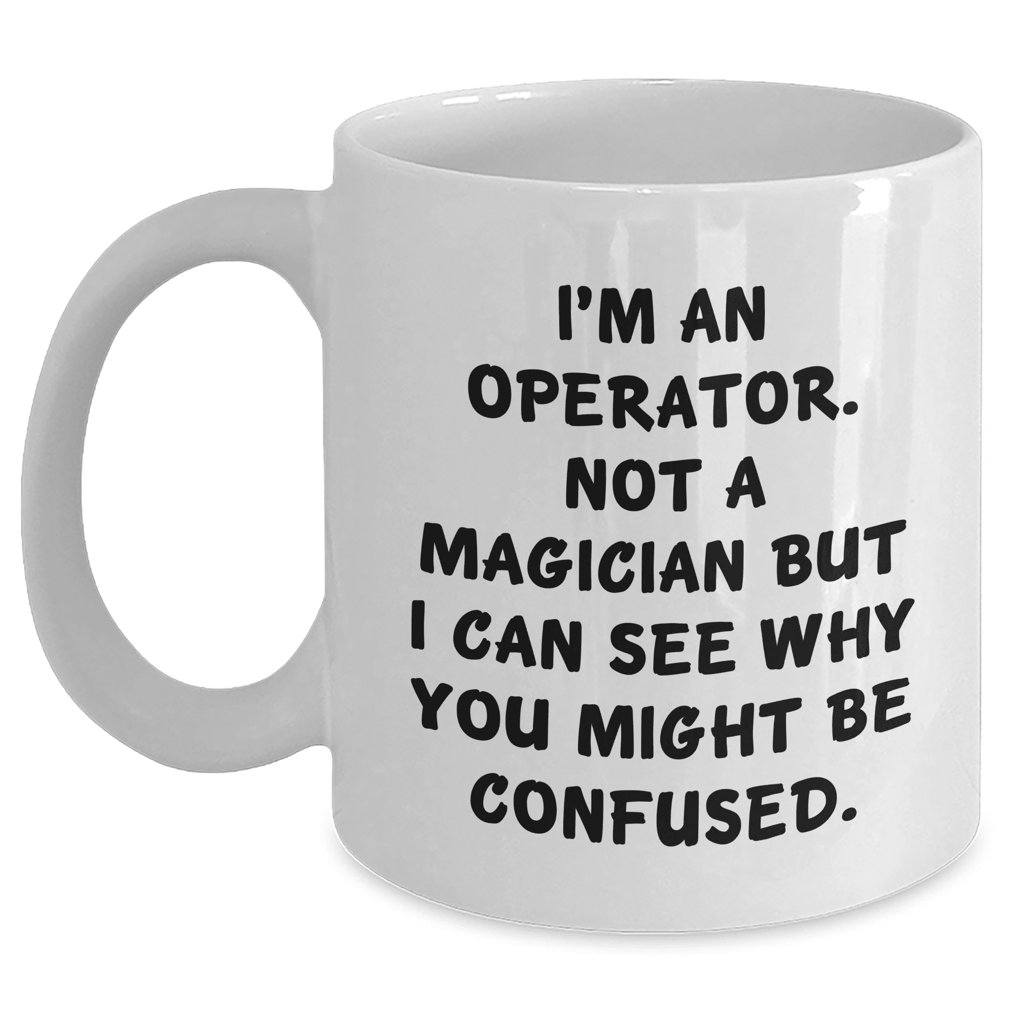 Operator Gifts from Friends for Graduation Unique Operator White Coffee ...