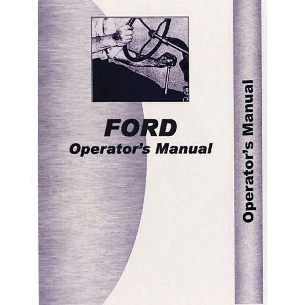 Operator's Manual fits Ford 2000 2100 2120 2300 2310 3000 3100 3120 ...