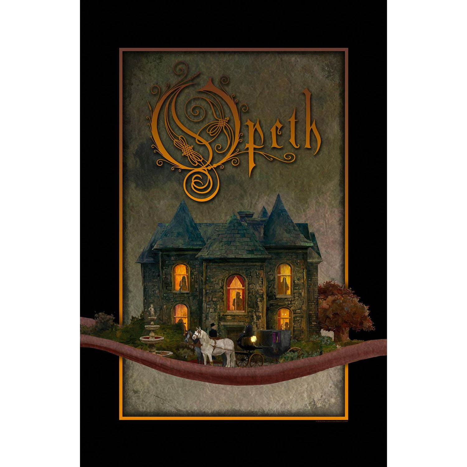 Opeth In Cauda Venenum Textile Poster - Walmart.com