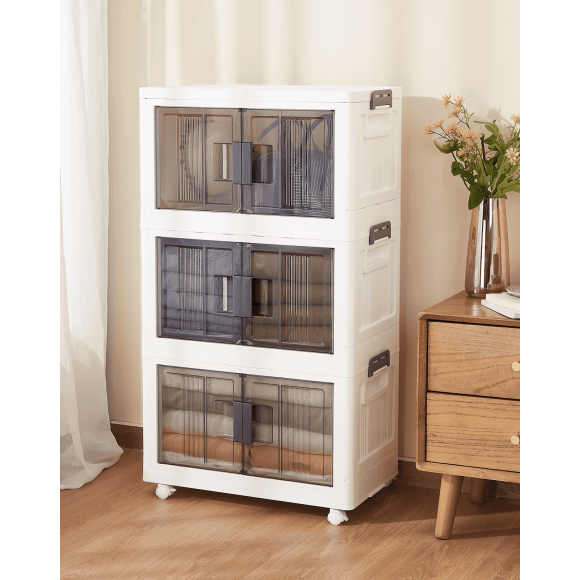 Plastic Stackable Storage Bins