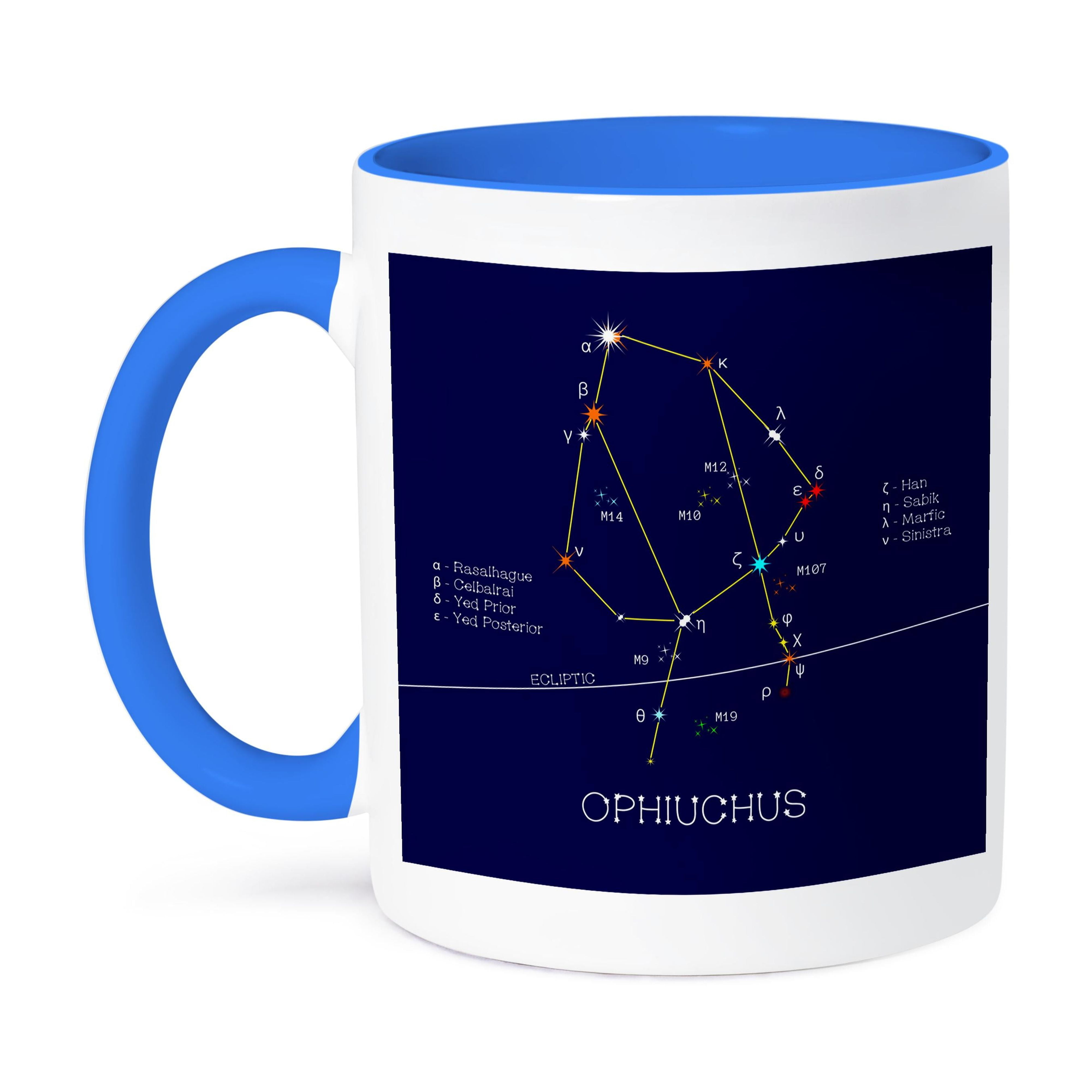 3dRose, Ophiuchus, serpent-bearer, Zodiac asterism. Star colors, names ...