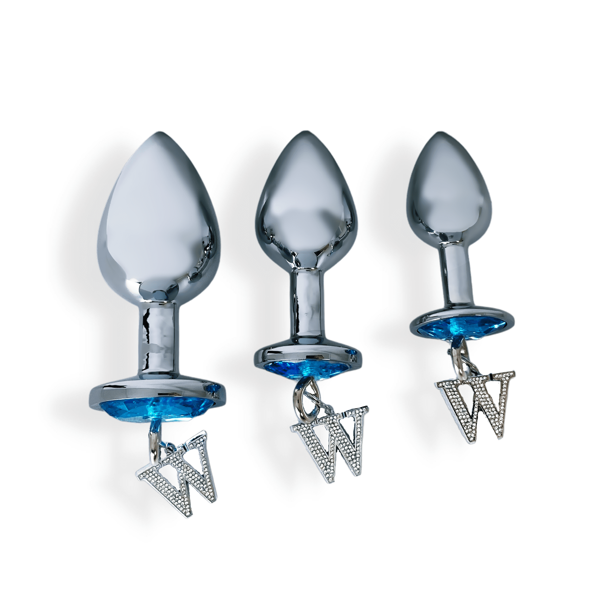 Opis 3-Piece Luxury Gem Butt Plug & The Best Anal Training Kit by V For ...