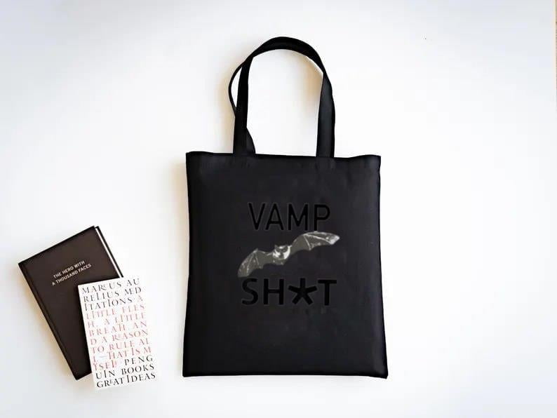 Opium Graphic Vampire Dark Style Art Now Tote Bags - Walmart.com