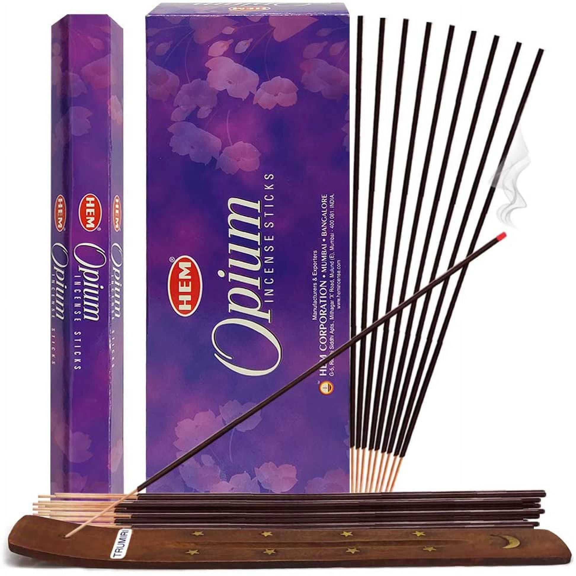 Opium Incense Sticks And Incense Stick Holder Bundle Insence Insense ...