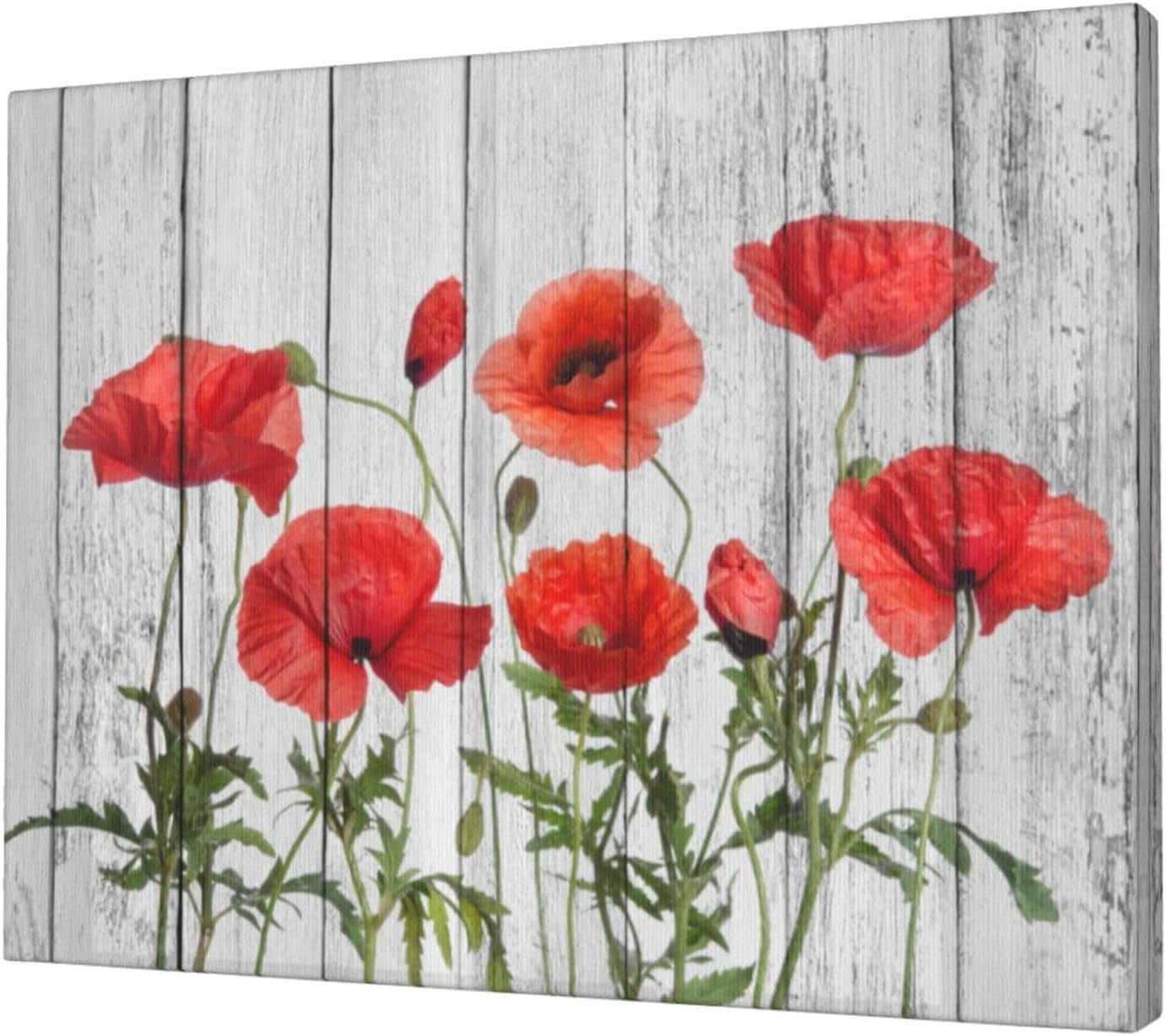 Opium Poppy Canvas Print Wall Art Home Room Bathroom Bedroom Office ...
