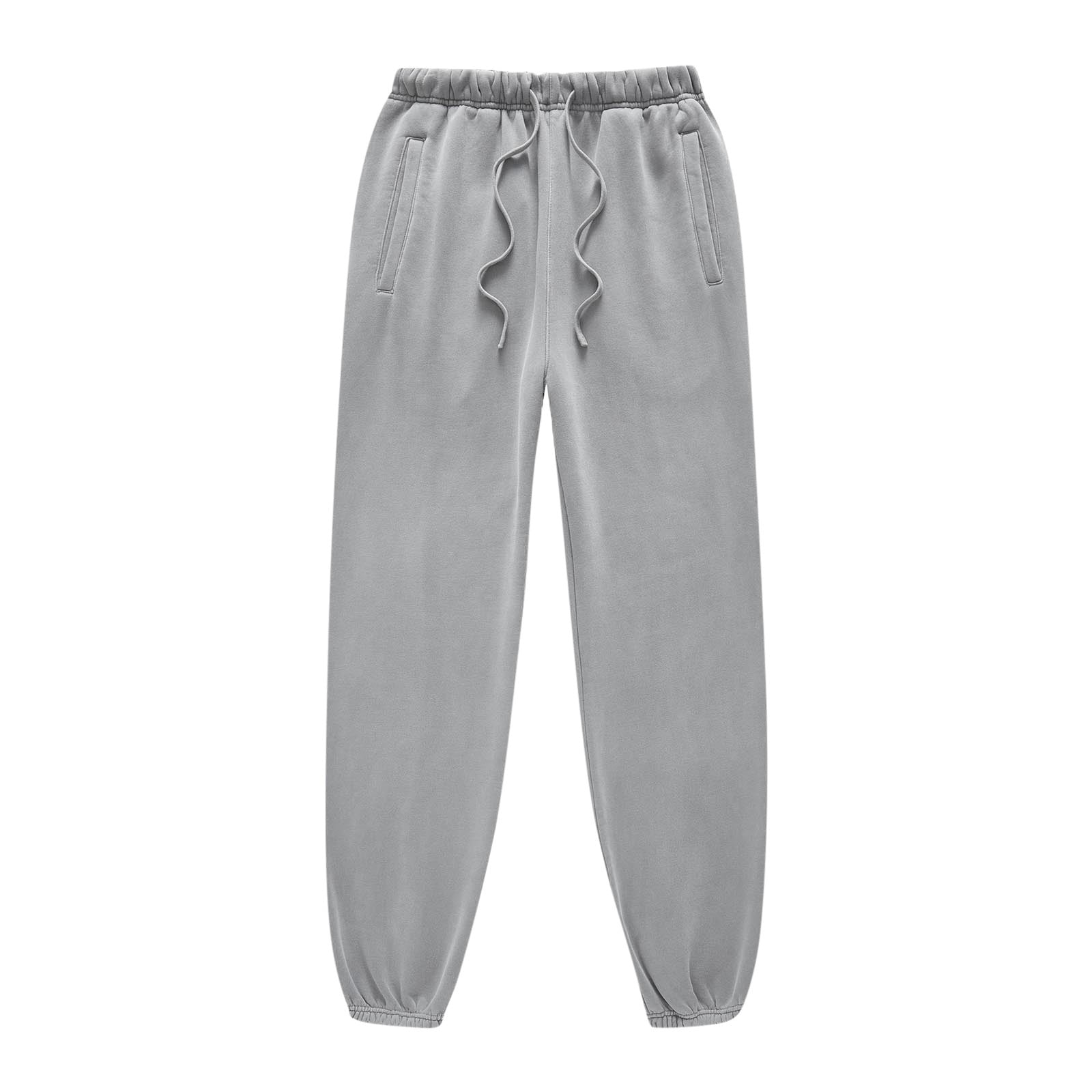 Oplxuo Men's Basic Solid Joggers Casual Elastic Waist Track Pants ...