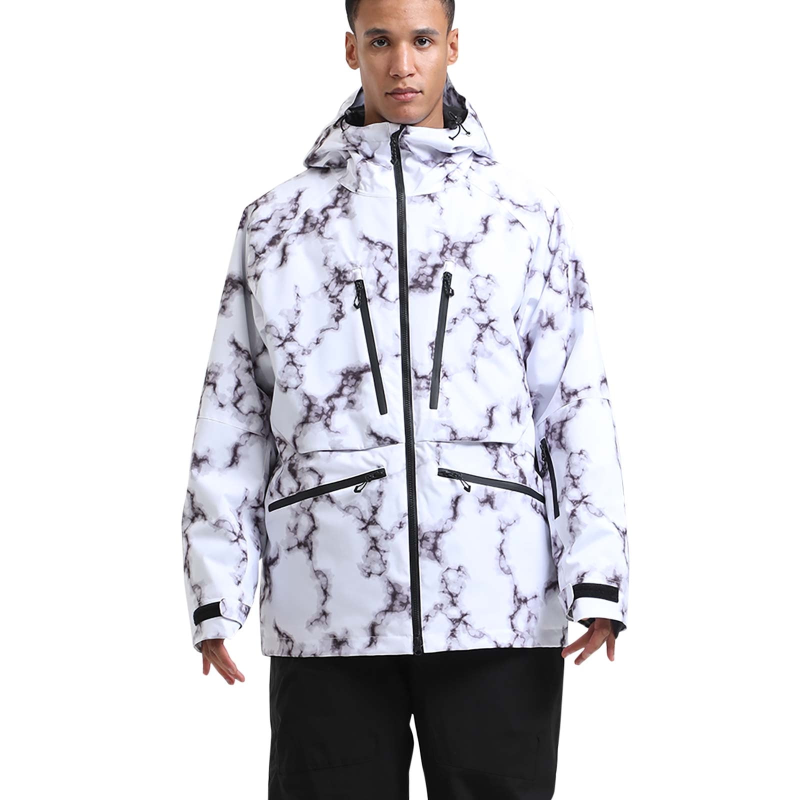 Oplxuo Men's Ski Suits - Waterproof Outdoor Ski Jacket and Pants Set ...