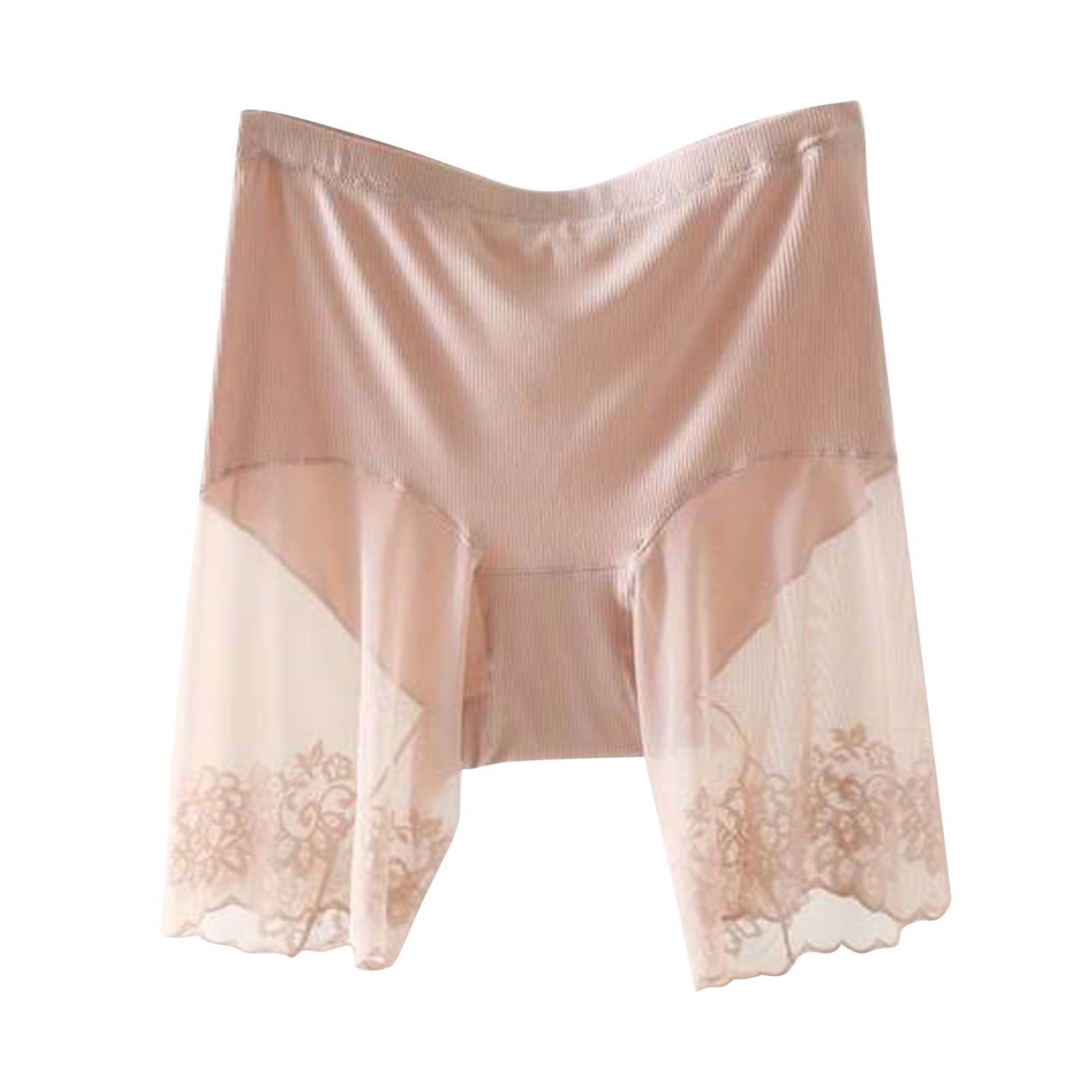 Oplxuo Slip Shorts for Under Dresses and Skirts Mesh Women Anti Chafing ...