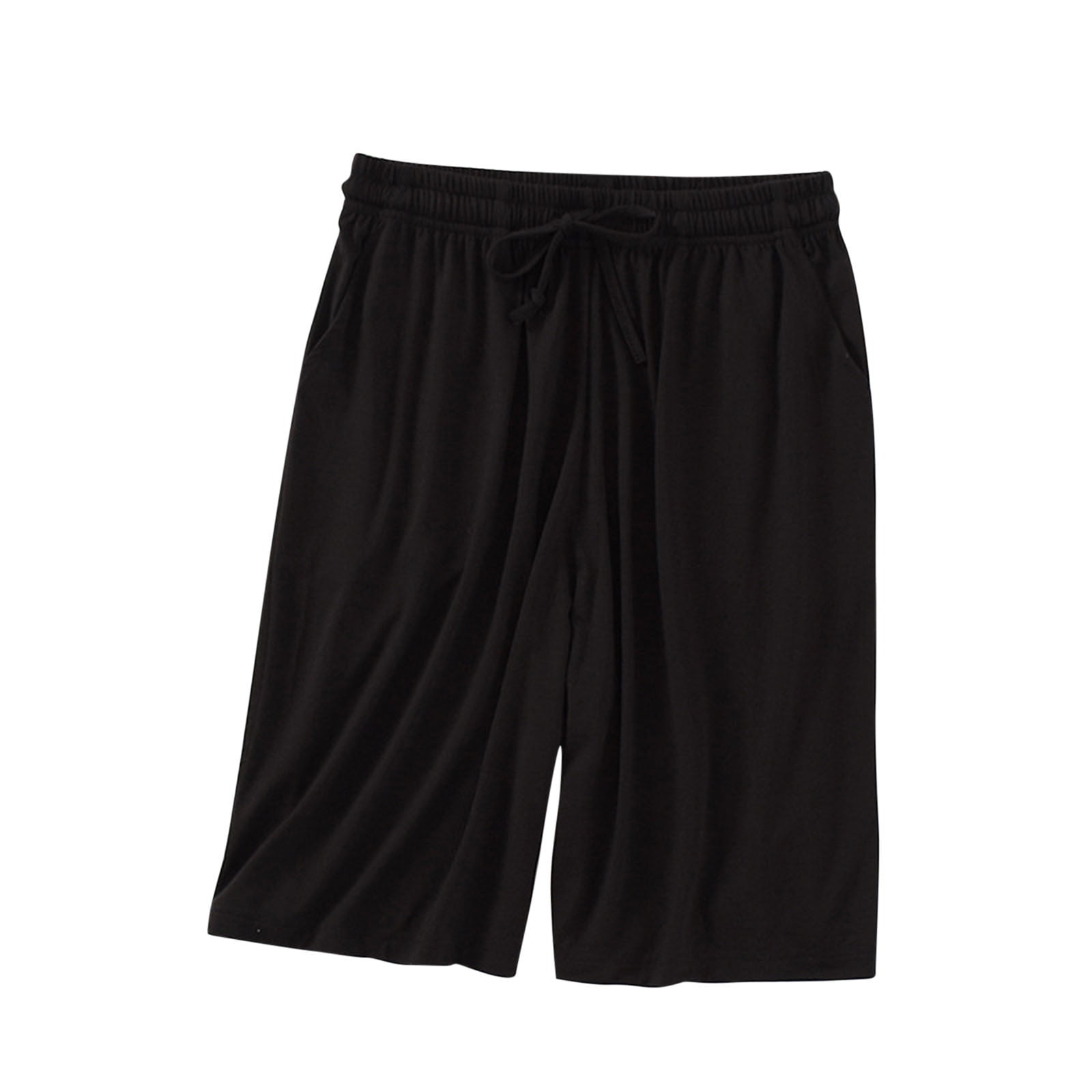 Oplxuo Women's Ultra-Soft Modal Sleep Shorts, Plus Size Comfy Elastic ...