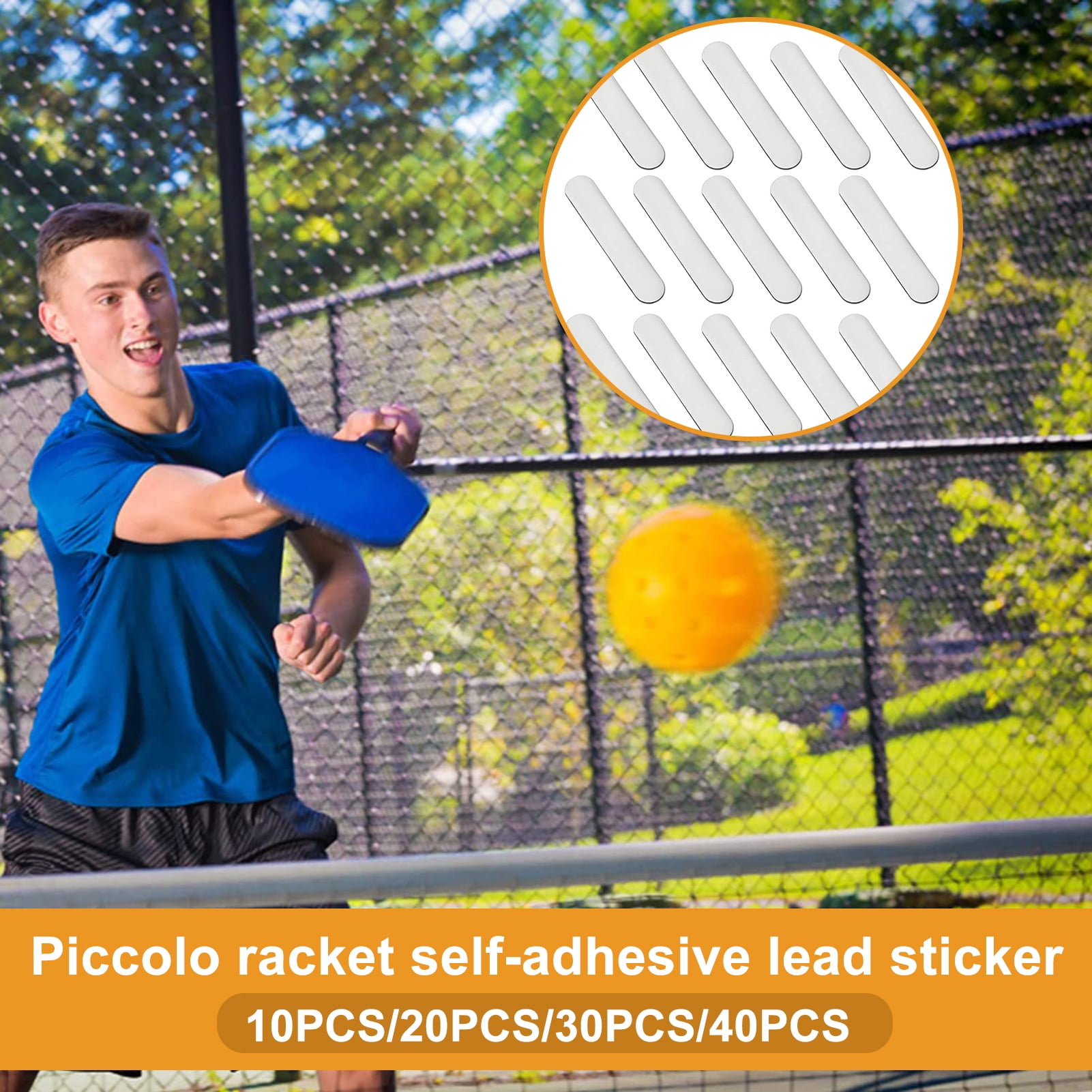 Opolski 1 Set Pickleball Lead Tapes Highly Adhesive Reusable Simple ...
