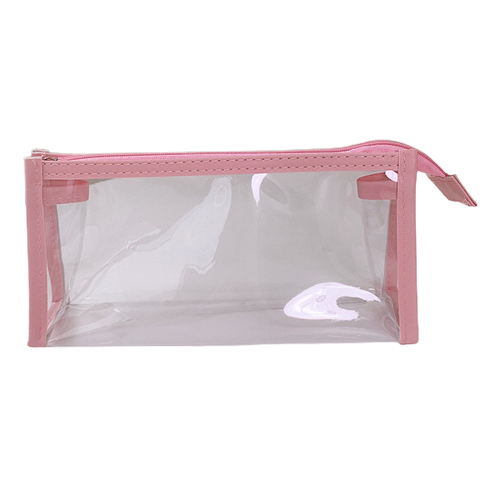 Opolski 10Pcs Pencil Case Transparent Lightweight Portable Zipper Pen ...