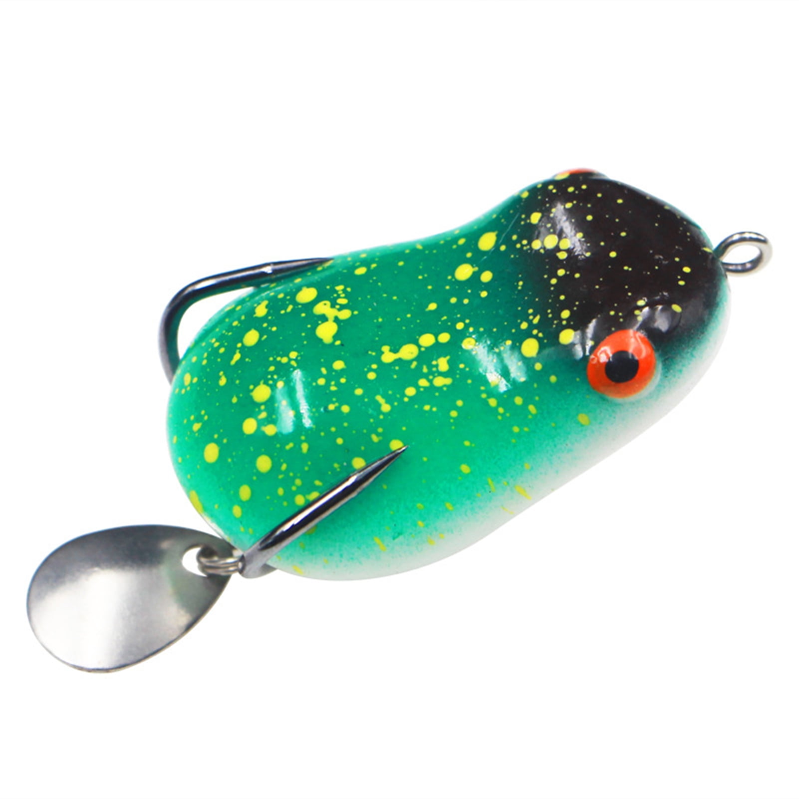 Opolski 13.2g 5cm Frog Lure Smooth Surface Eye-Catching Colorful Frog ...