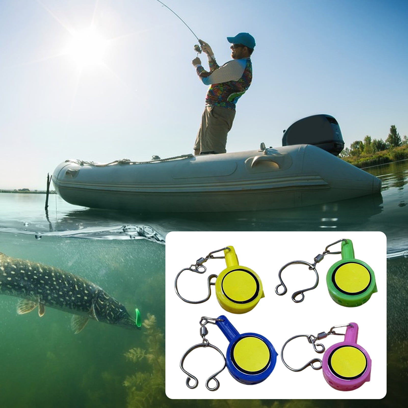 Opolski 2Pcs Fishing Knot Tying Tools Compact Lightweight Fully Rigged ...