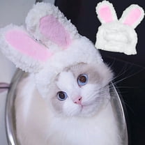 Cat Bunny Ears Headband, Cute Rabbit Ears Cat Headdress Pet Hat Easter ...