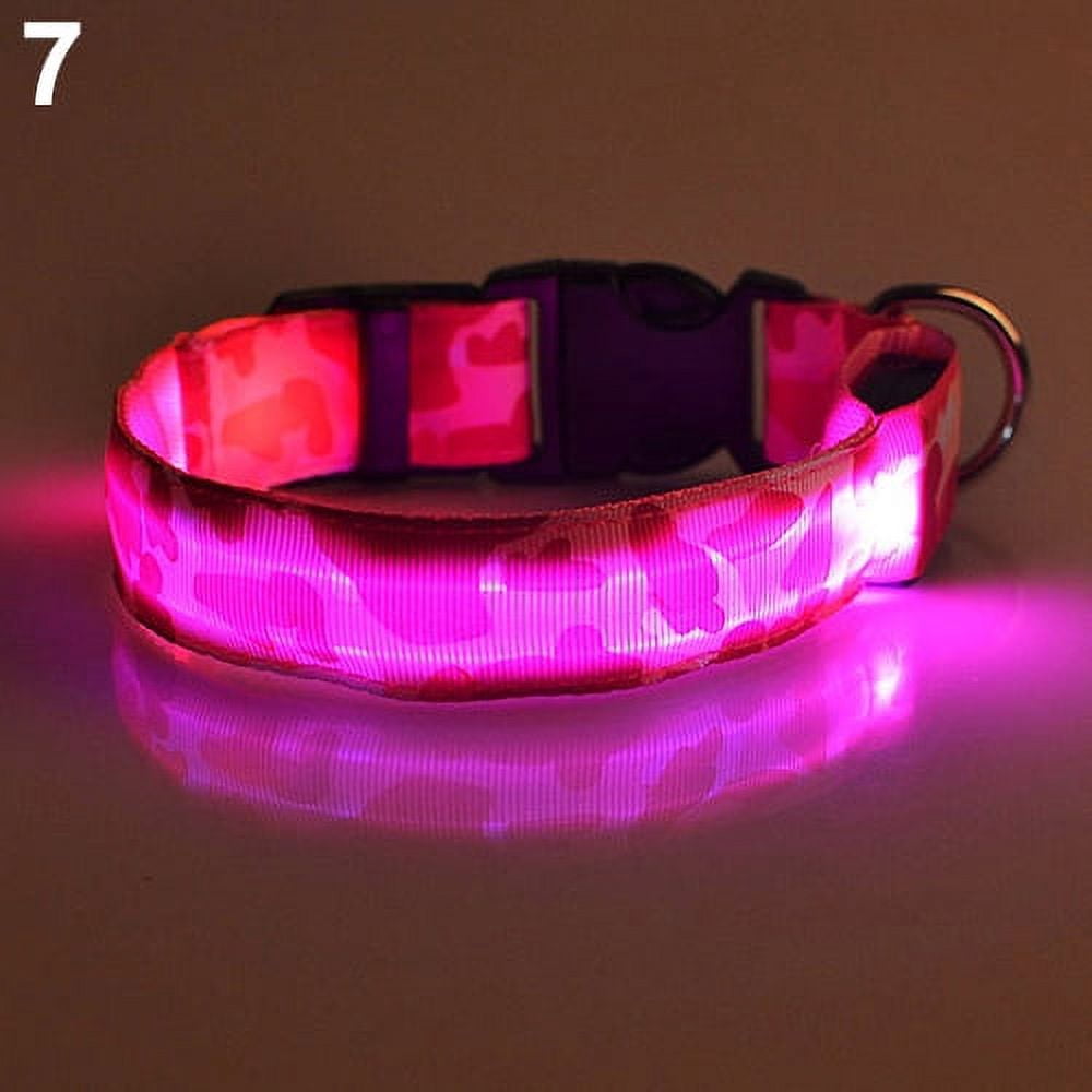 Opolski Fashion Pets Dog LED Lights Flash Night Safety Camouflage ...