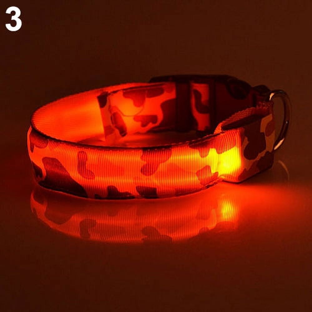 Opolski Fashion Pets Dog LED Lights Flash Night Safety Camouflage ...