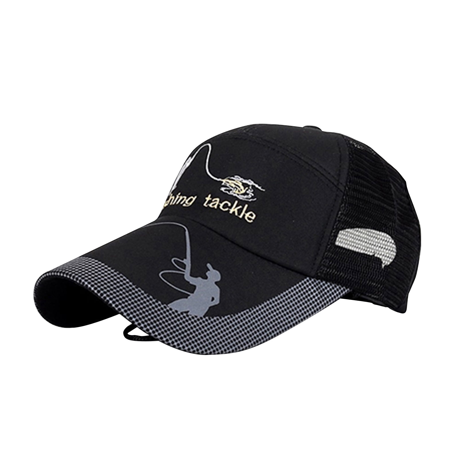 Opolski Men Fashion Outdoor Sun Protection Tackle Mesh Baseball Cap ...