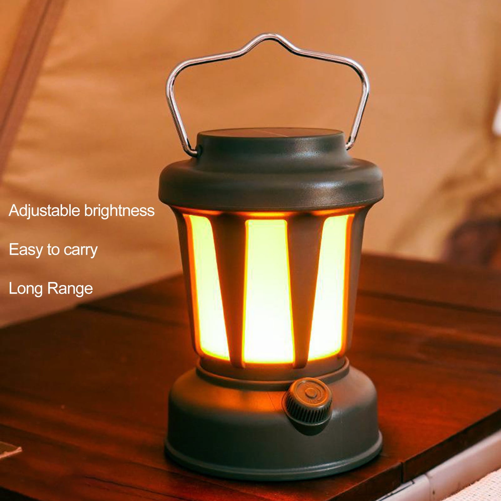 Opolski Multifunctional LED Camping Lantern with Handle Portable Tent ...