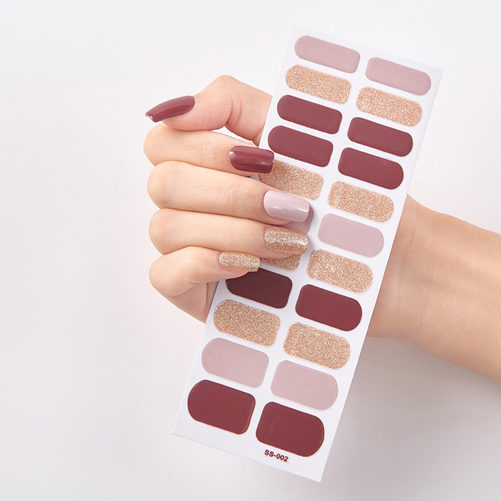 Opolski Nail Sticker Self-Adhesive Eco-friendly Paper Nail Art Stickers ...