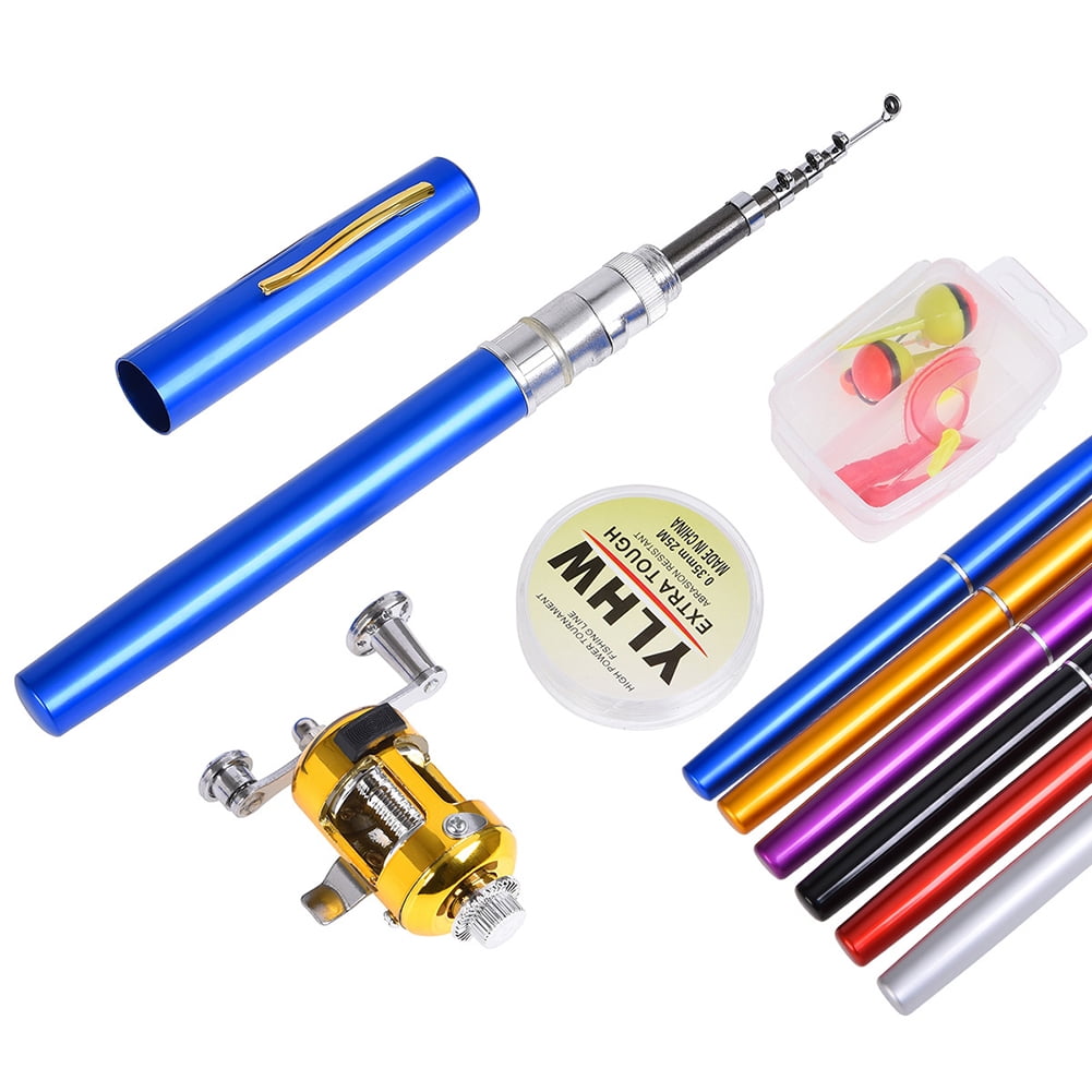 Opolski Outdoor Portable Pocket Telescopic Light Weight Sea Fishing Rod ...