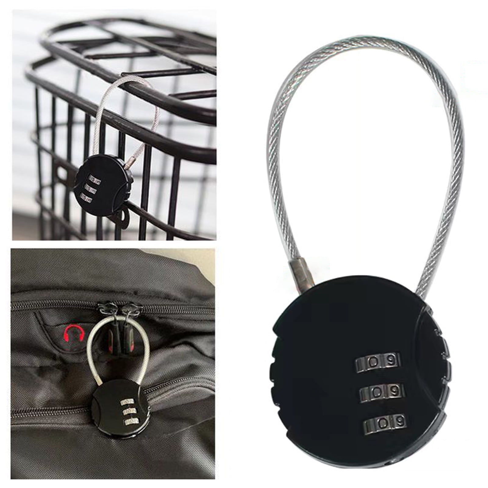 Opolski Zinc Alloy Luggage Locks 3-Digit Combination Lock Travel ...