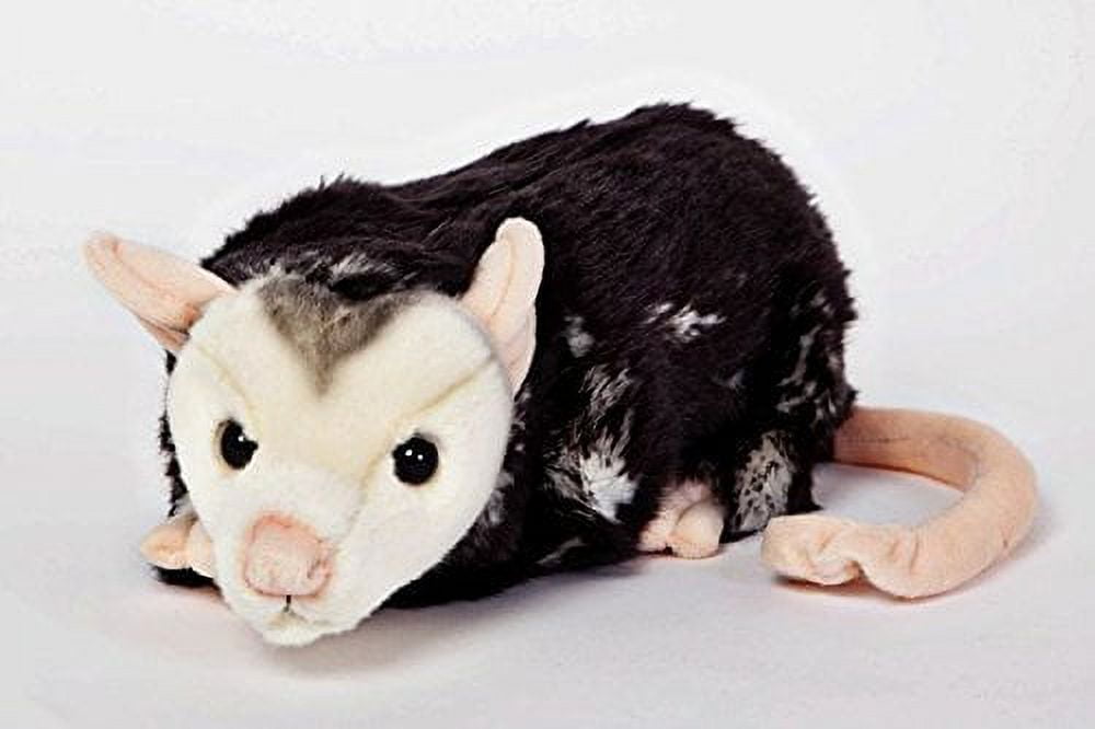 North American Wildlife Opossum Plush Toy - Realistic Stuffed Animal ...