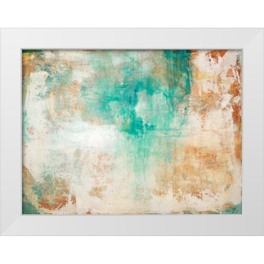 Oppenheimer, Michelle 14x12 White Modern Wood Framed Museum Art Print ...