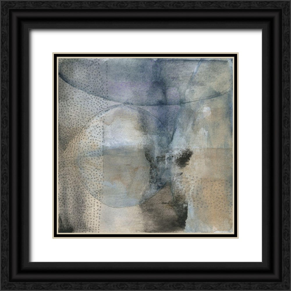 Oppenheimer, Michelle 26x26 Black Ornate Wood Framed with Double ...