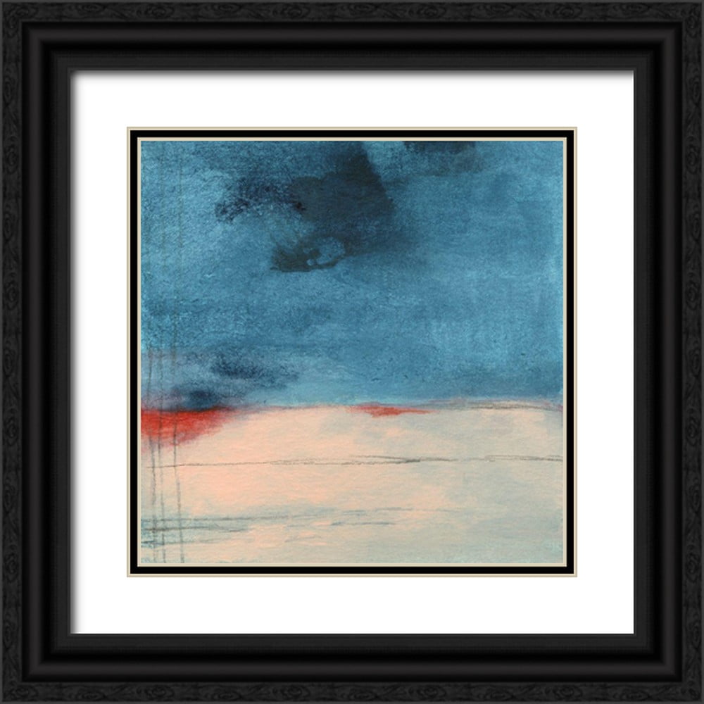 Oppenheimer, Michelle 26x26 Black Ornate Wood Framed with Double ...