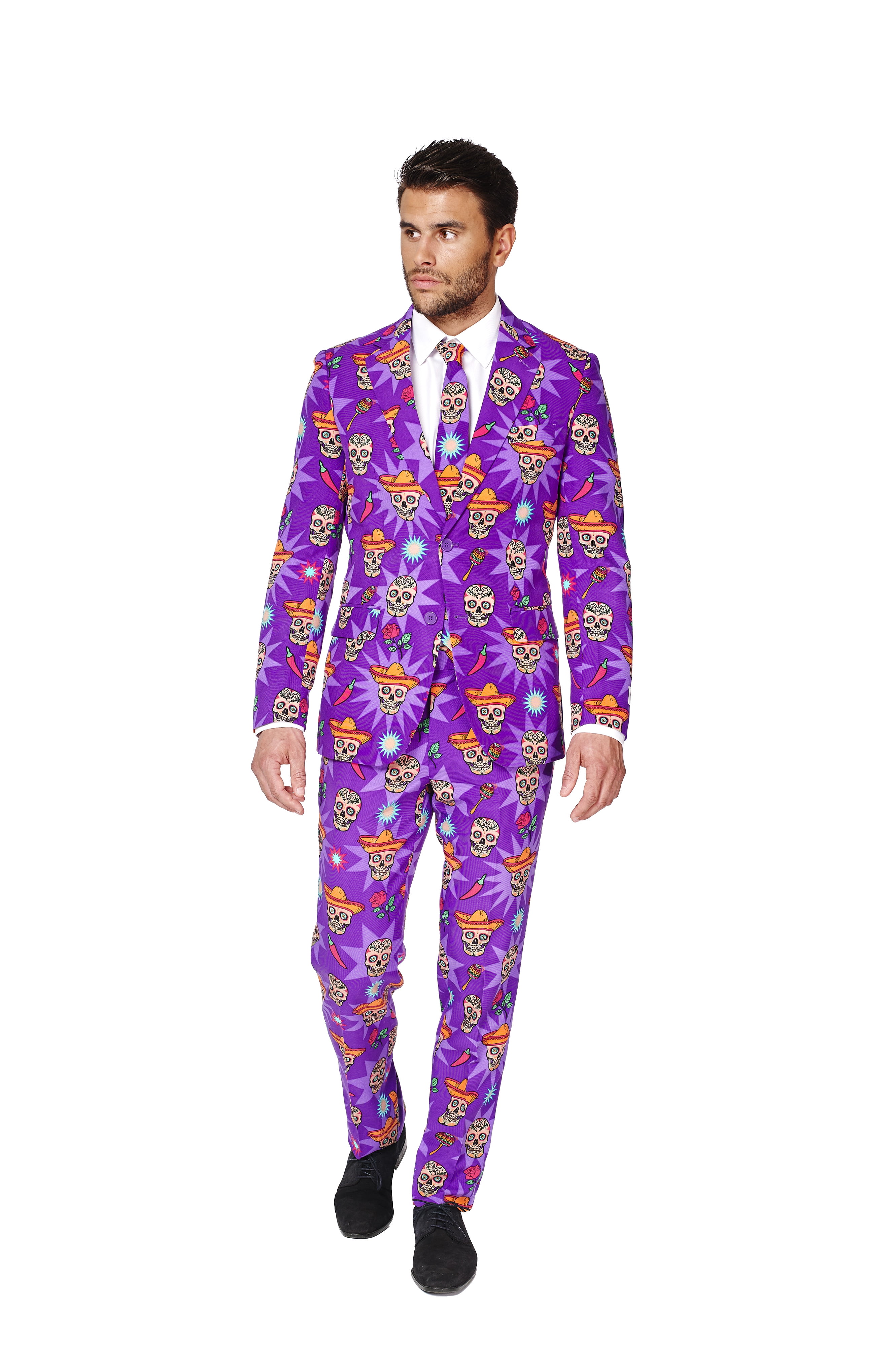OppoSuits Men's El Muerto Halloween Suit - Walmart.com