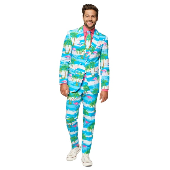 Men's Opposuits Halloween Skulleton Suit - Walmart.com