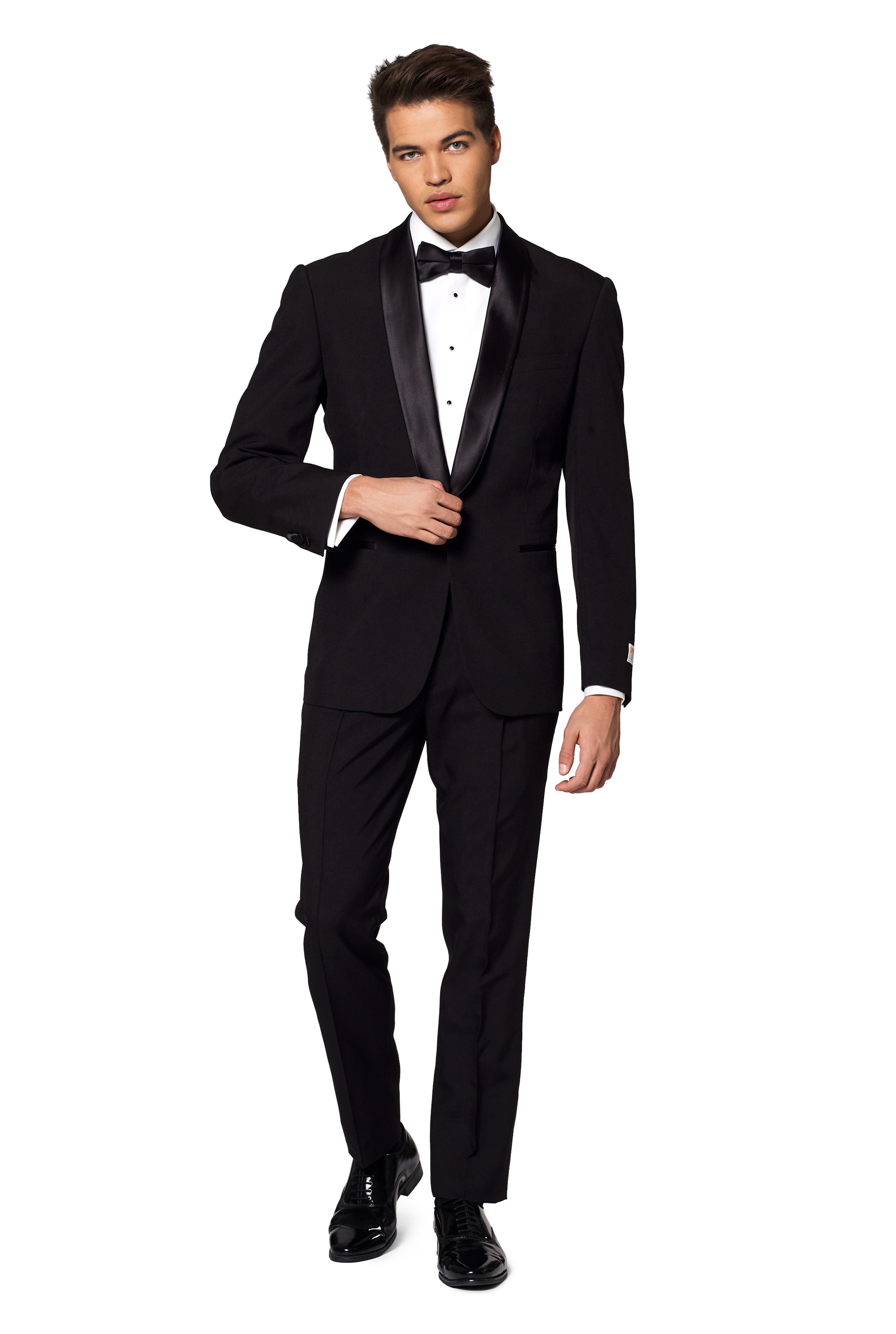 OppoSuits Men's Jet Set Black Festive Tuxedo - Walmart.com
