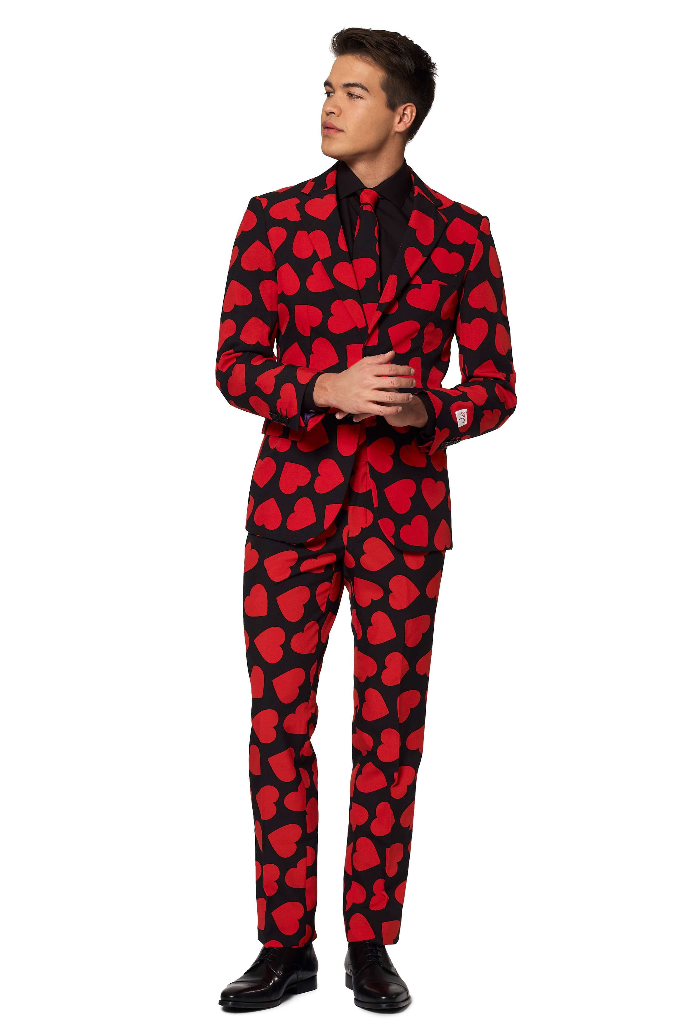 OppoSuits Men's King Of Hearts Valentine Suit - Walmart.com
