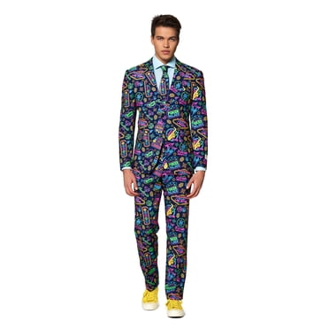 OppoSuits Men's Wild Rainbow Pride Suit - Walmart.com