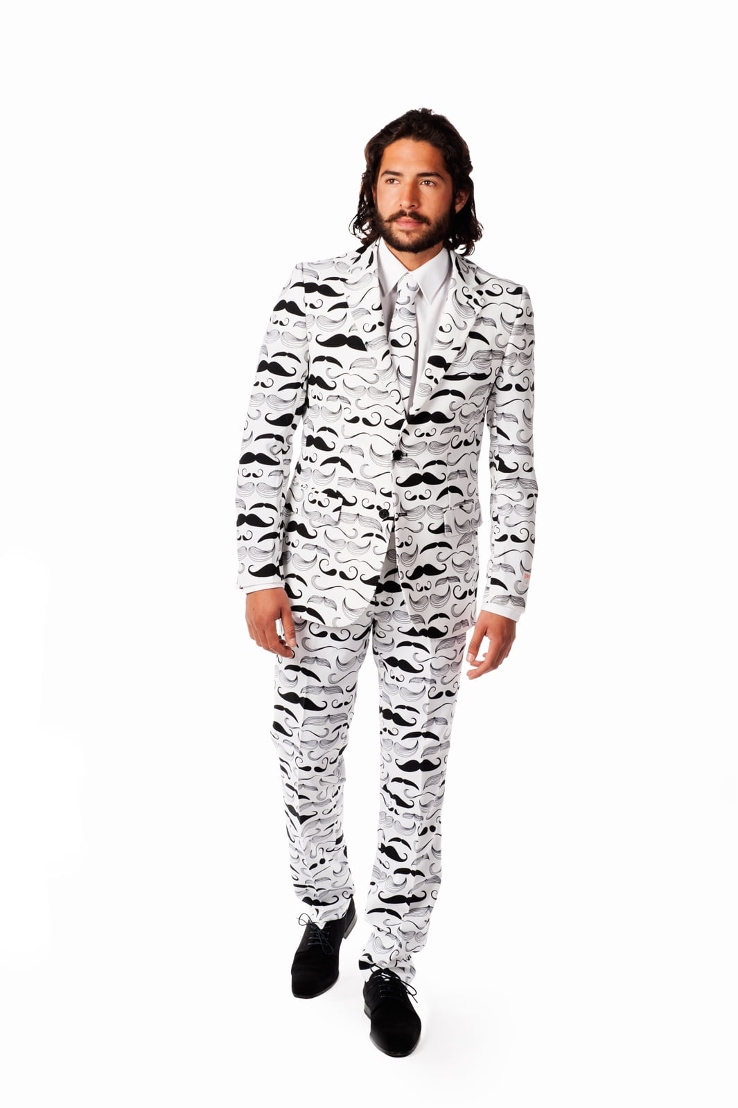 OppoSuits Men's Tashtastic Mustache Suit - Walmart.com