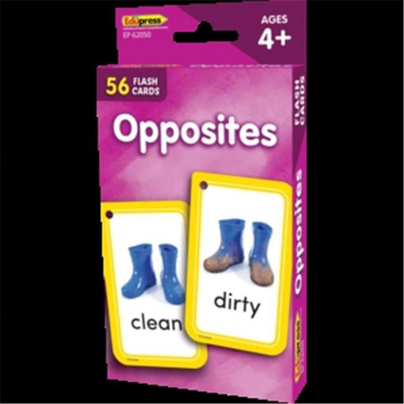 Opposites Flash Cards | Bundle of 5 - Walmart.com