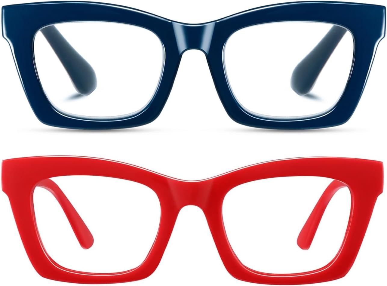 Oprah Style Readers for Women Stylis Style Reading Glasses with Blue ...