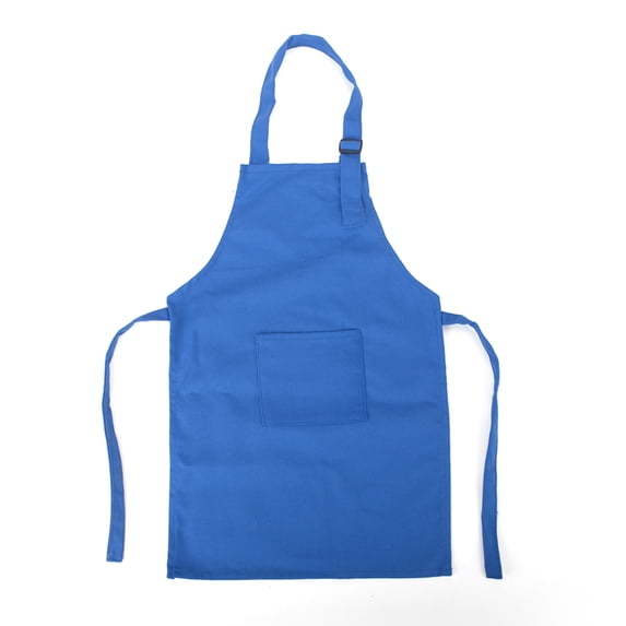 Opromo Durable Cotton Canvas Kids Aprons with Pocket, String Adjustable ...