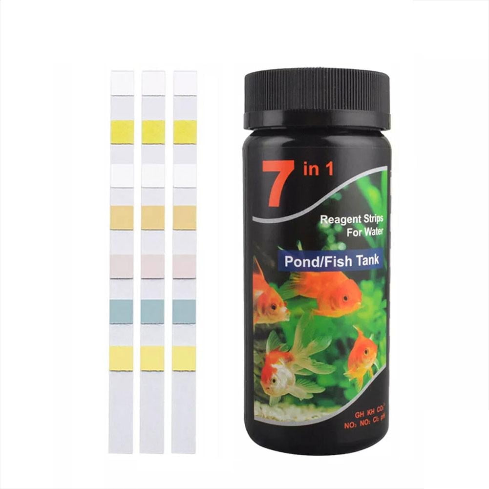 Opspring 7 in 1 Water Quality Test Strips Hardness PH Fluoride Home ...