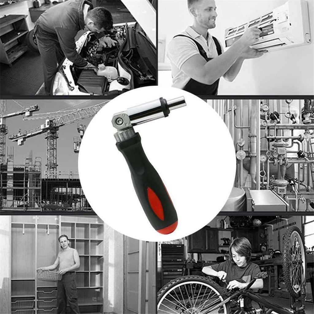 Opspring Adjustables Ratchet Wrench Screwdriver Magnetic Multifunction ...