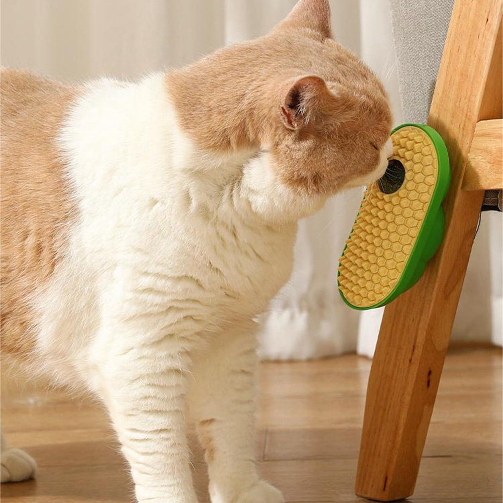 Opspring Cat Scratching Toys Stick To The Wall Cat Toy Cat Licking With ...
