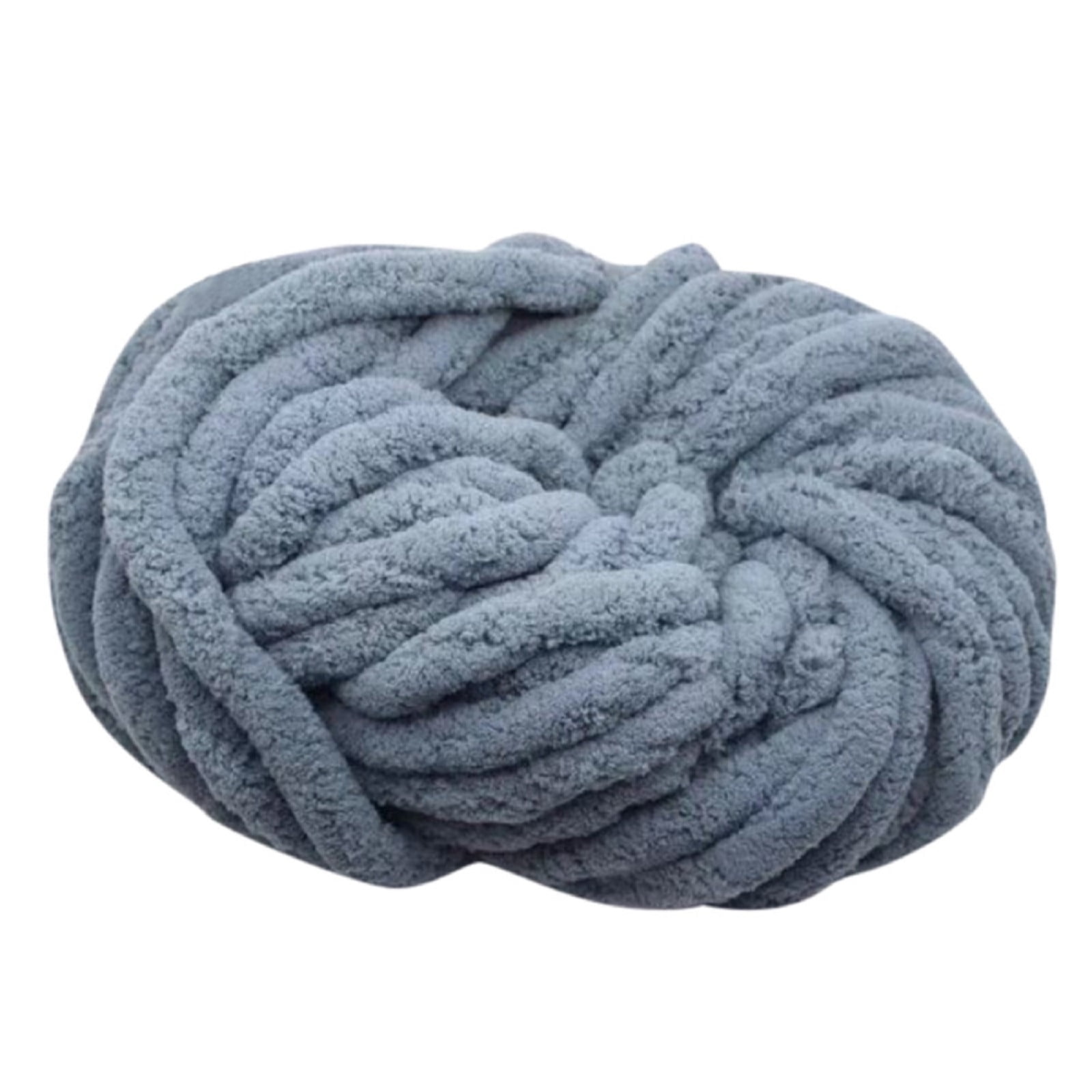 Opspring Clearance Soft Wool Yarn Extra Thick Ice Stripe Line Hand ...
