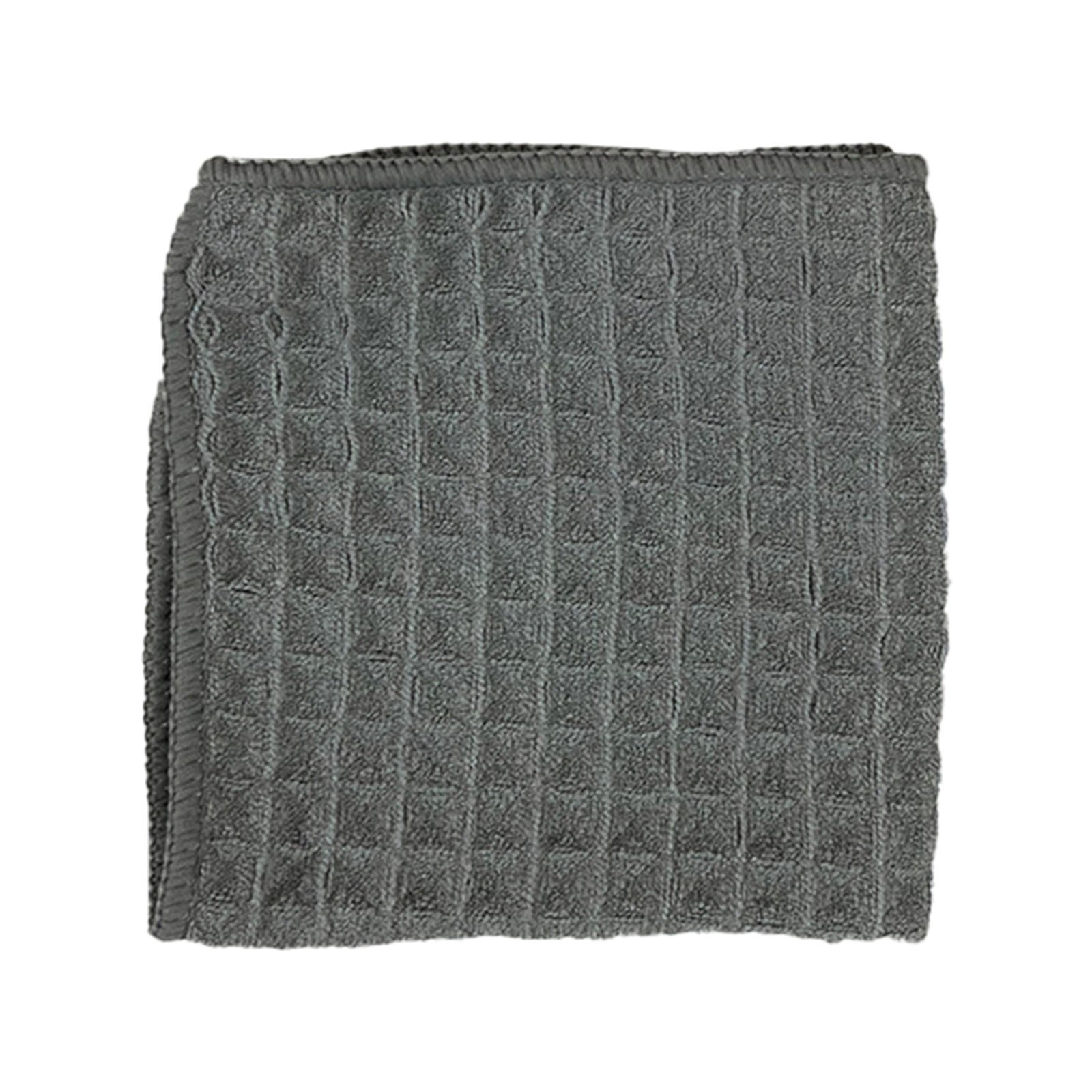 Opspring Clearance Waffle Rag Dark Grey Lock Edge 30*30Cm (300G ...