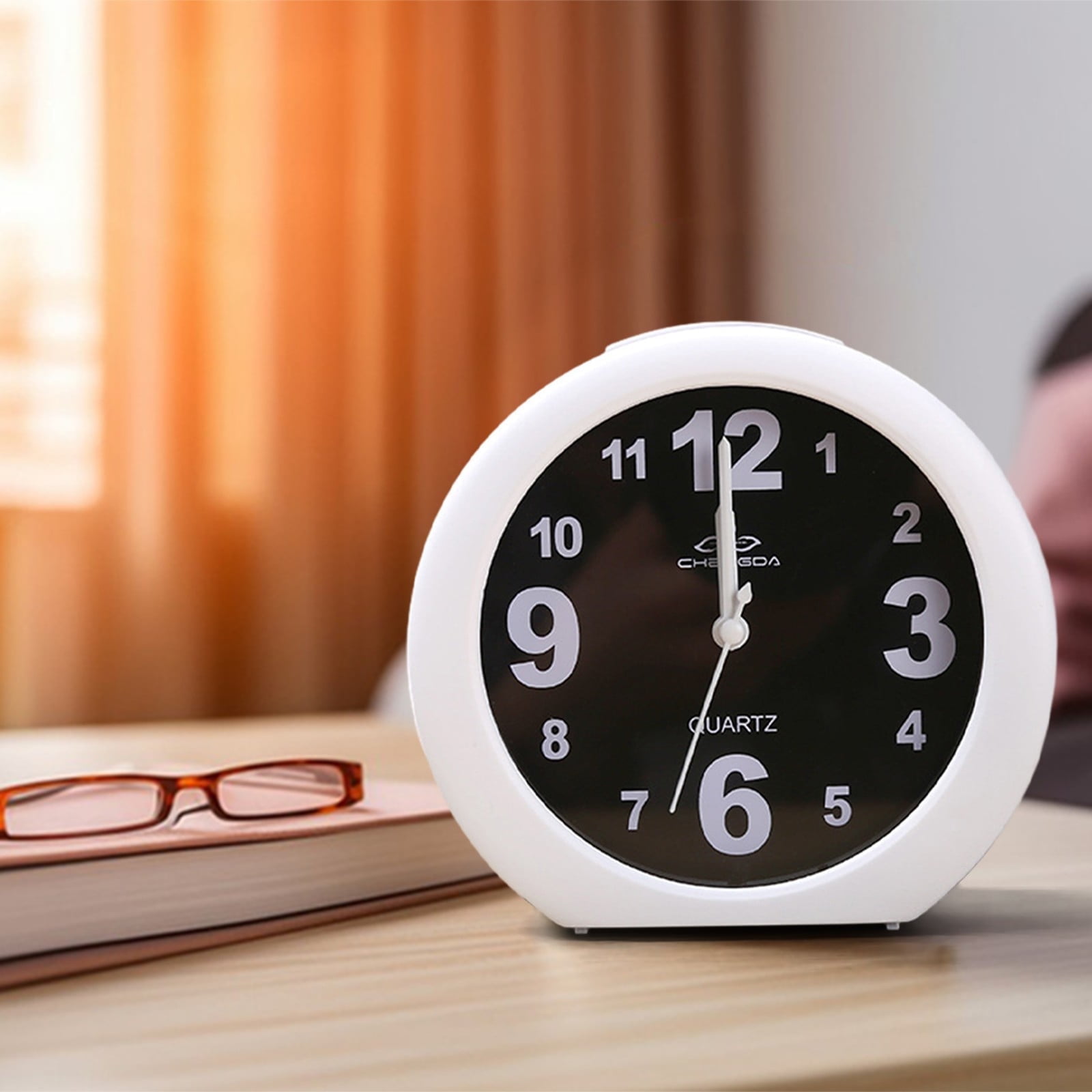 Opspring Creative Alarm Clock with Thermometer and Hygrometer: Perfect ...